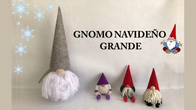 Cómo hacer gnomos de jardín: Guía completa paso a paso