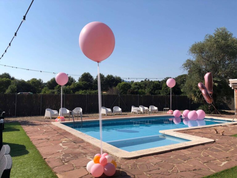 Ideas creativas: Cómo decorar tu jardín para una fiesta con globos ...