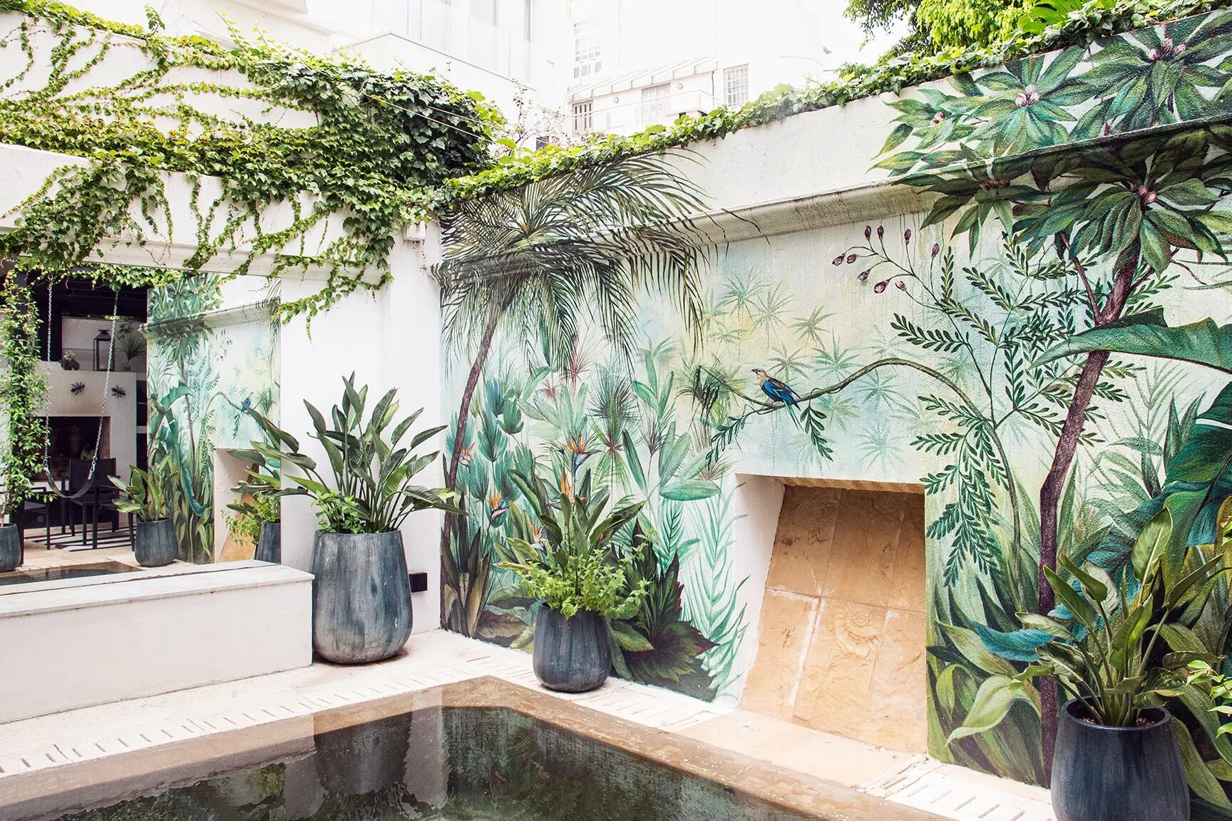 Murales para patios y jardines: Ideas creativas y tendencias para ...