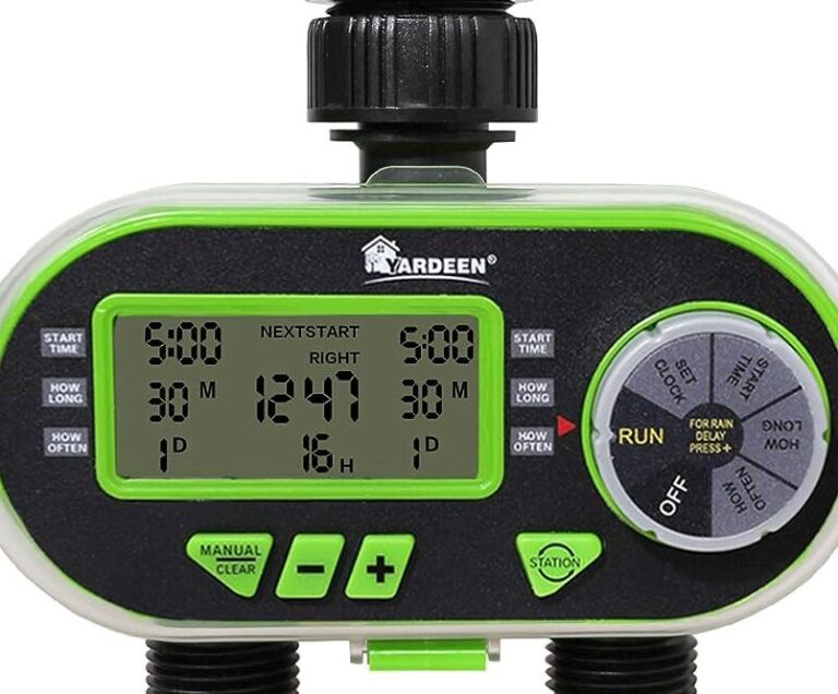Timer para riego de jardín: Cómo ahorrar agua y mantener tu jardín ...